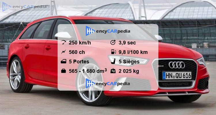 Rs6 C7 Fiche Technique