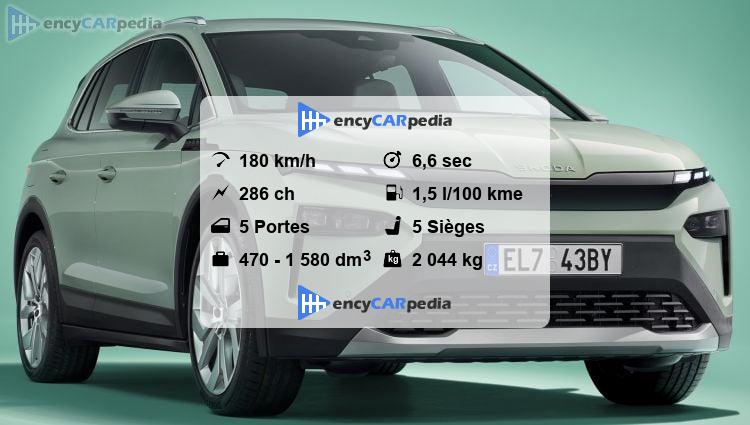 Škoda Elroq 85 Fiches techniques (2025-actuel), performances, taille ...