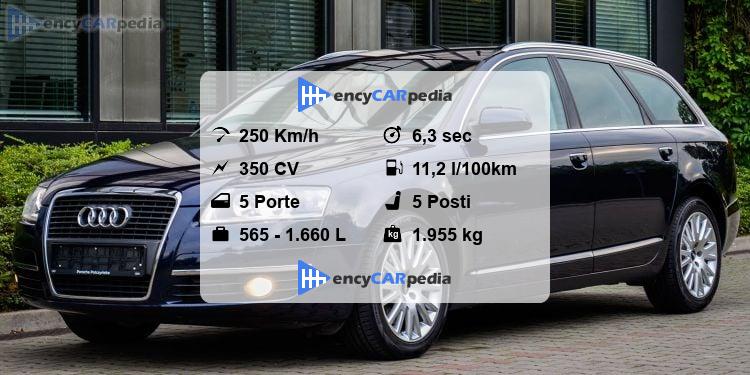 Audi A6 Allroad Quattro 4.2 FSI 350 (C6) Scheda Tecnica (2006-2009 ...
