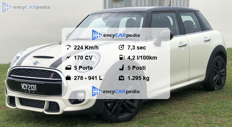 Mini Cooper SD 5 Door (F55) Scheda Tecnica (2018-2019), prestazioni ...