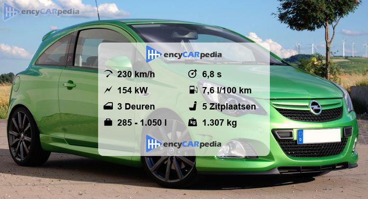 Opel Corsa OPC / VXR Nurburgring Edition specs (2011-2012), prestaties ...