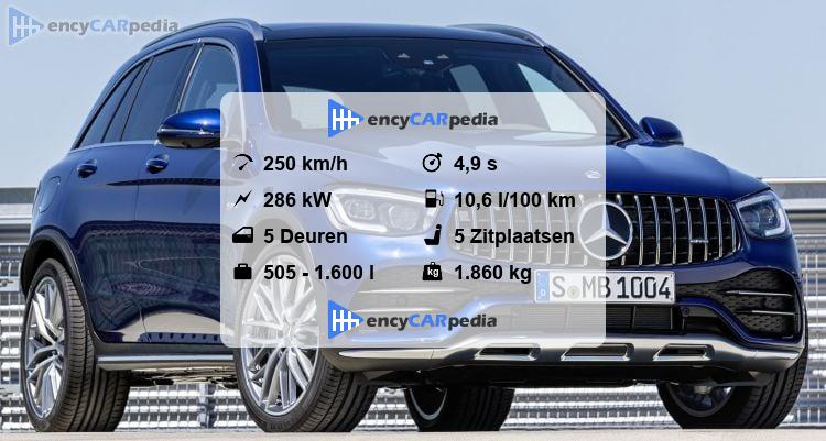 Mercedes AMG GLC 43 4MATIC (X253) specs (2019-2022), prestaties ...