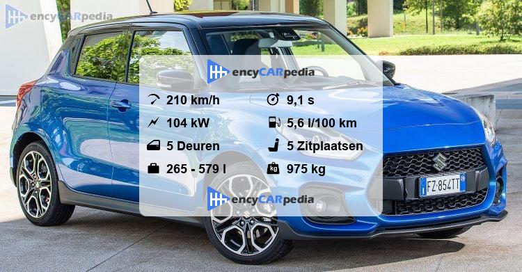 Technische Daten Suzuki Swift Sport