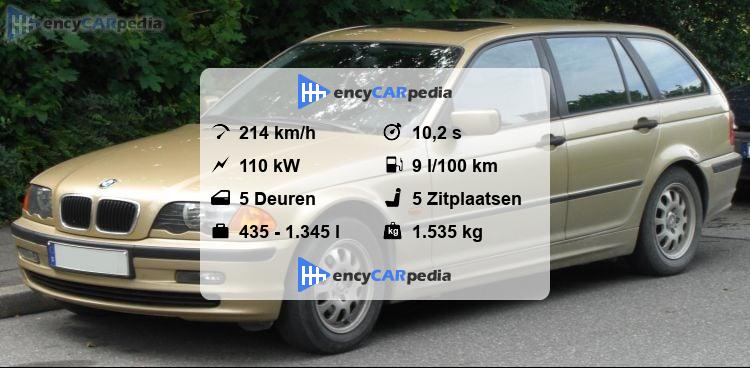 BMW 320i touring (E46) specs (1999-2000), prestaties, carrosserie ...