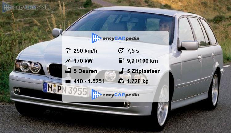 BMW 530i touring (E39) specs (2000-2004), prestaties, carrosserie ...