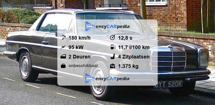 Mercedes 250C (W114) specs (1968-1972), prestaties, carrosserie ...