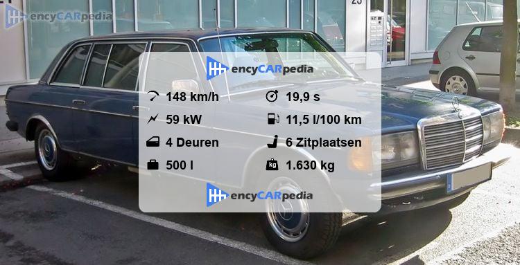 Mercedes 300 D LWB (V123) specs (1977-1979), prestaties, carrosserie ...