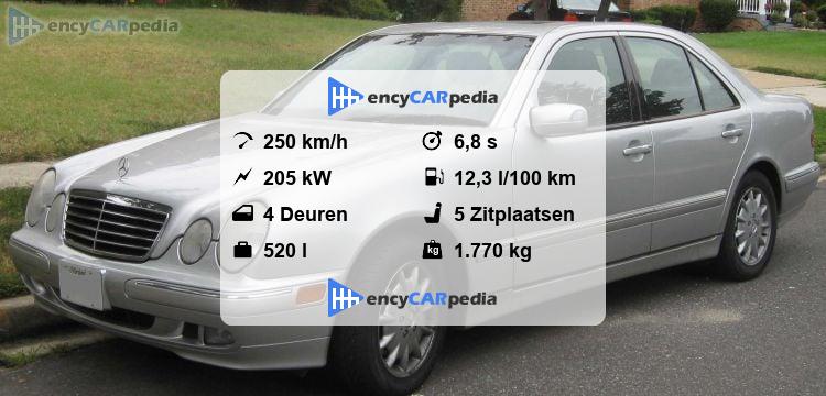 Mercedes E 430 4MATIC (W210) specs (1999-2002), prestaties, carrosserie ...