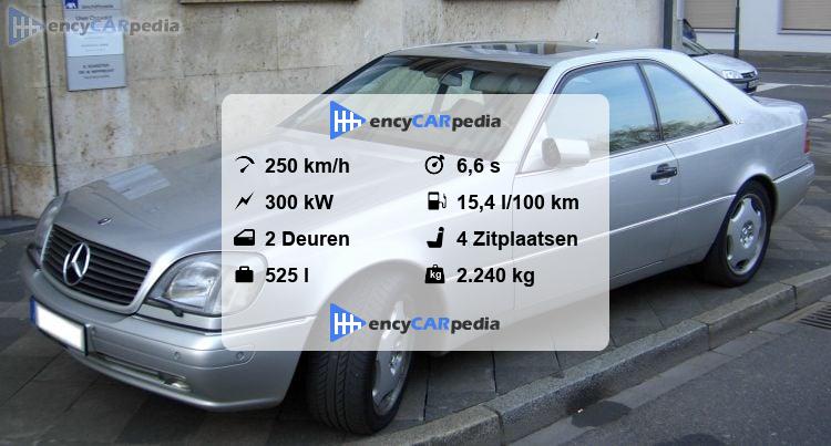 Mercedes 600 SEC (C140) specs (1992-1993), prestaties, carrosserie ...