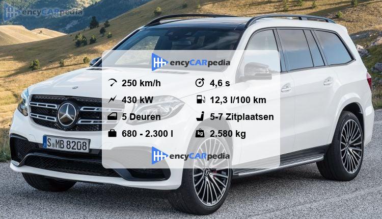 Mercedes GLS 63 AMG (X166) specs (2015-2019), prestaties, carrosserie ...