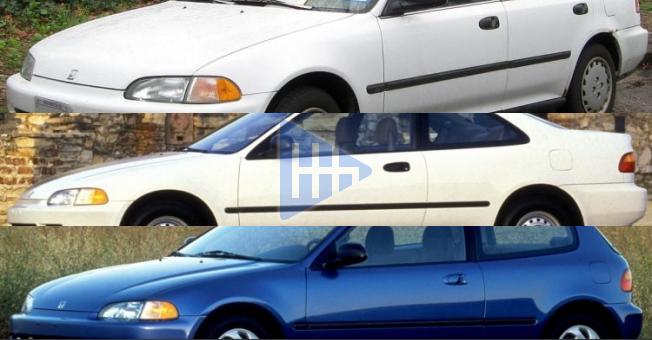 Honda Civic (1991-1997) (EG / EH / EJ) Technical Specifications ...