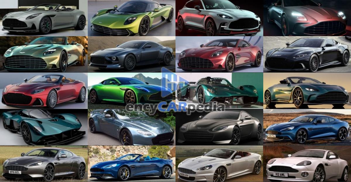 All Current Aston Martin Models - encyCARpedia