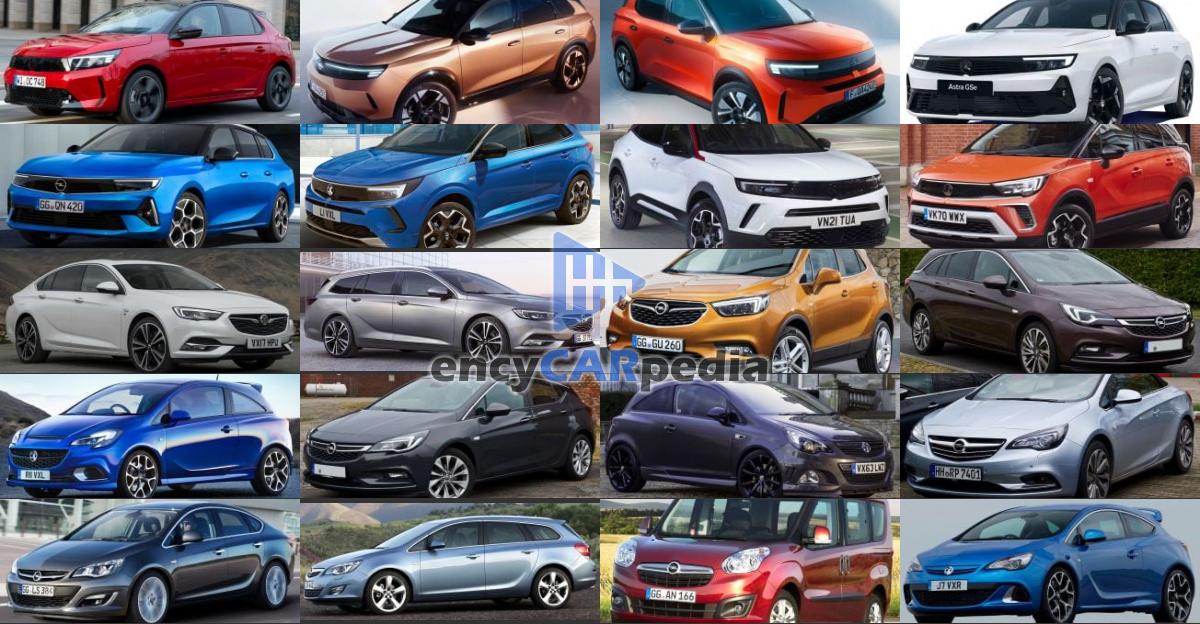 All Current Opel Models - encyCARpedia