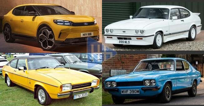 Toutes Ford Capri Générations - encyCARpedia