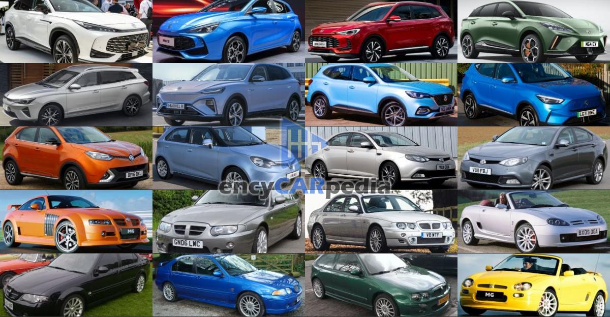 All MG Models - encyCARpedia