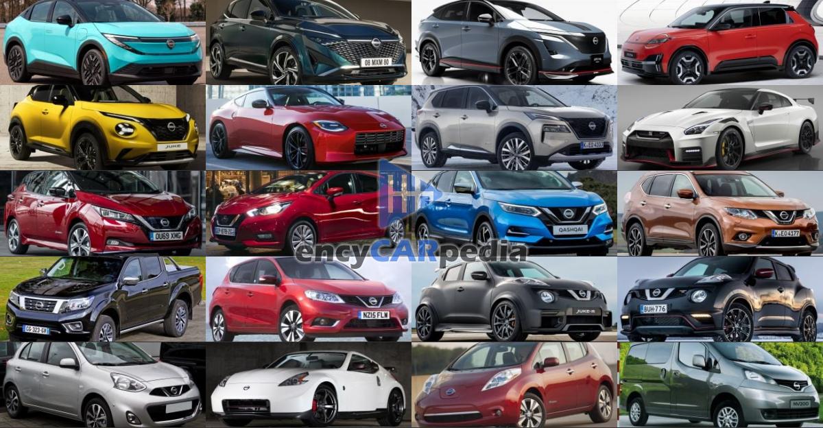 All Current Nissan Models - encyCARpedia