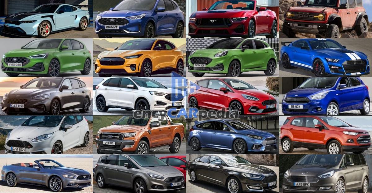 Todos Actuales Ford Modelos - encyCARpedia