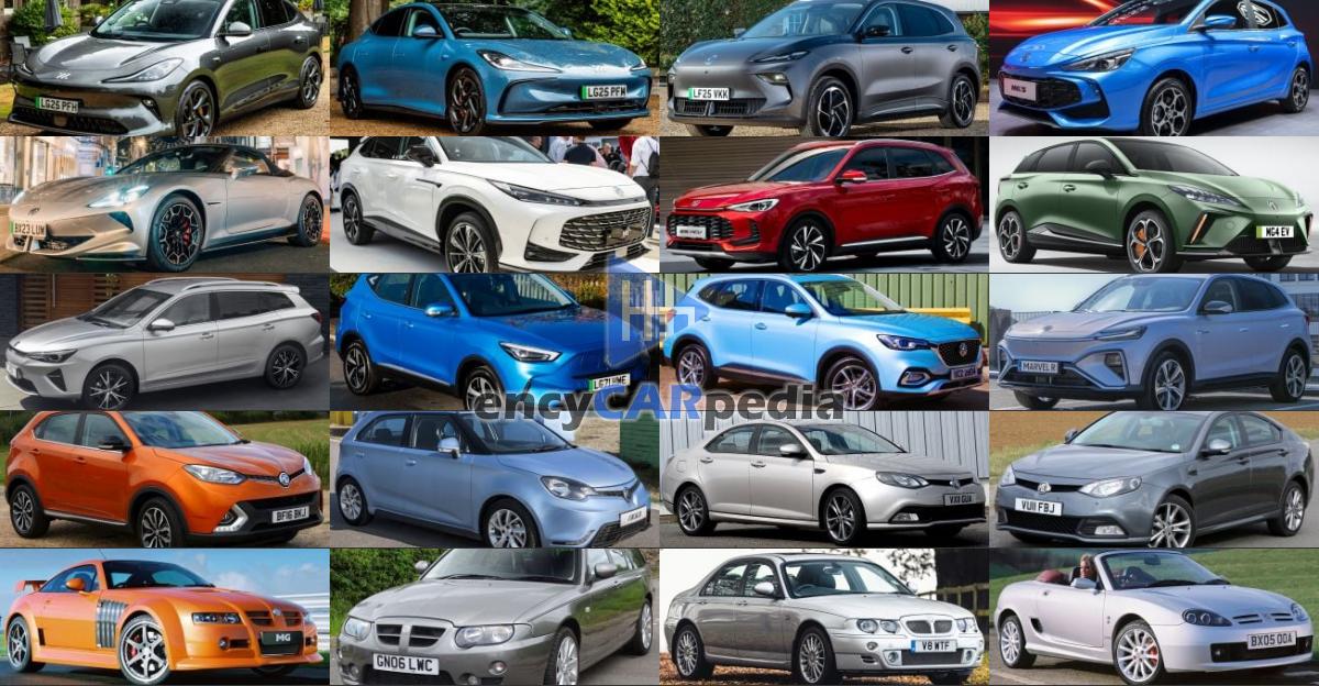 All MG Models - encyCARpedia