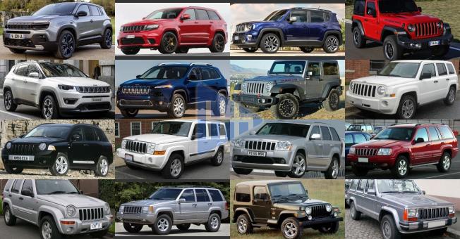 Todos Jeep Modelos - encyCARpedia