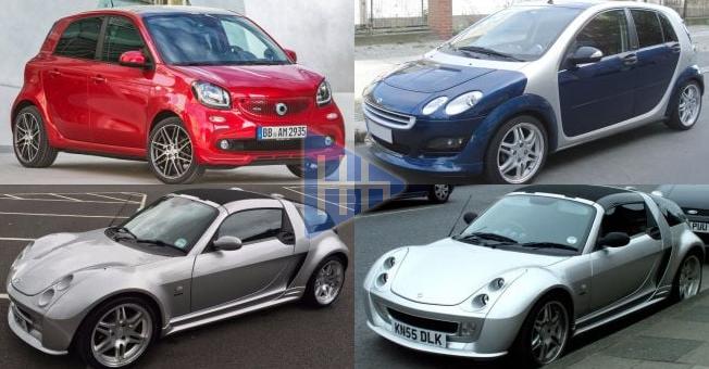 Todas Descontinuado Smart Modelos - encyCARpedia