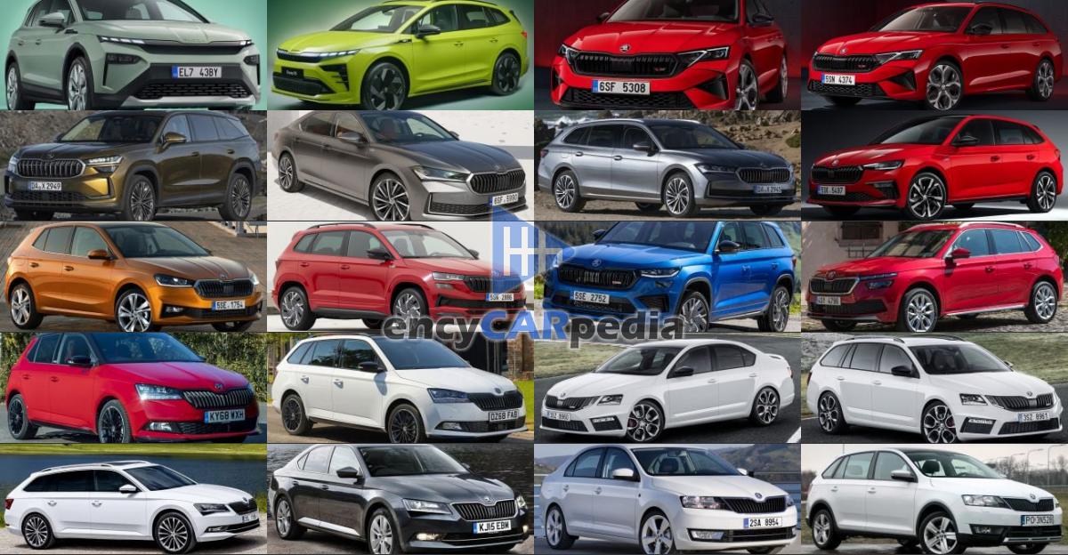 All Škoda Models - encyCARpedia