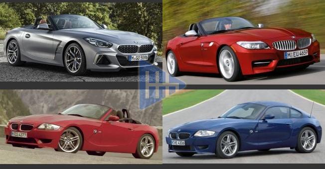 All BMW Z4 Generations - encyCARpedia