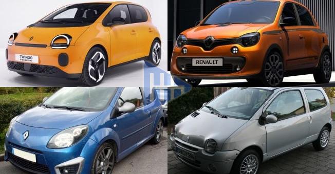 All Renault Twingo Generations - encyCARpedia