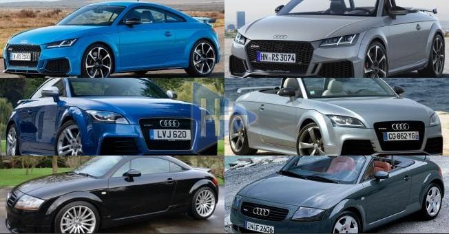All Audi TT Generations - encyCARpedia