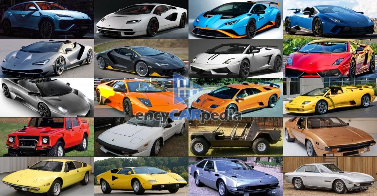All Lamborghini Cars - Specs & Performance
