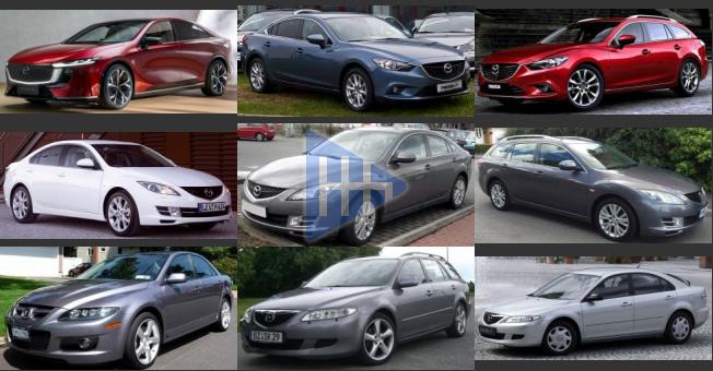 All Mazda 6 Generations - encyCARpedia
