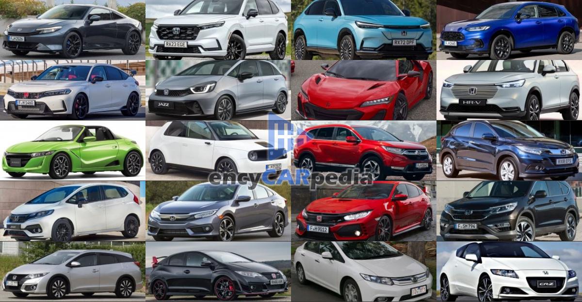 All Honda Models - encyCARpedia