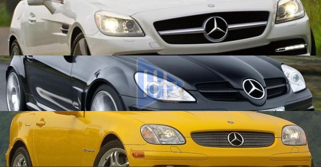 All Mercedes SLK-Class Generations - encyCARpedia