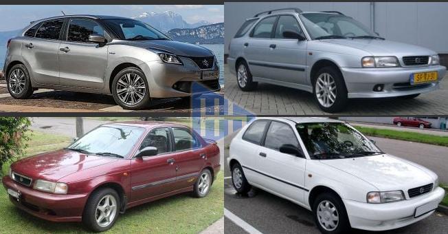 All Suzuki Baleno Generations - encyCARpedia