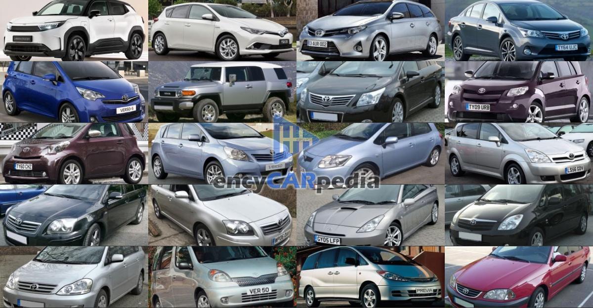 All Discontinued Toyota Models - encyCARpedia