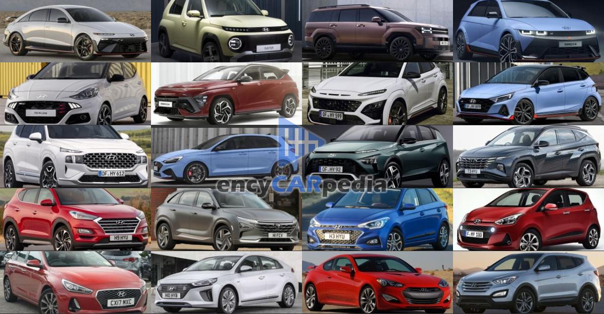 All Hyundai Models - encyCARpedia