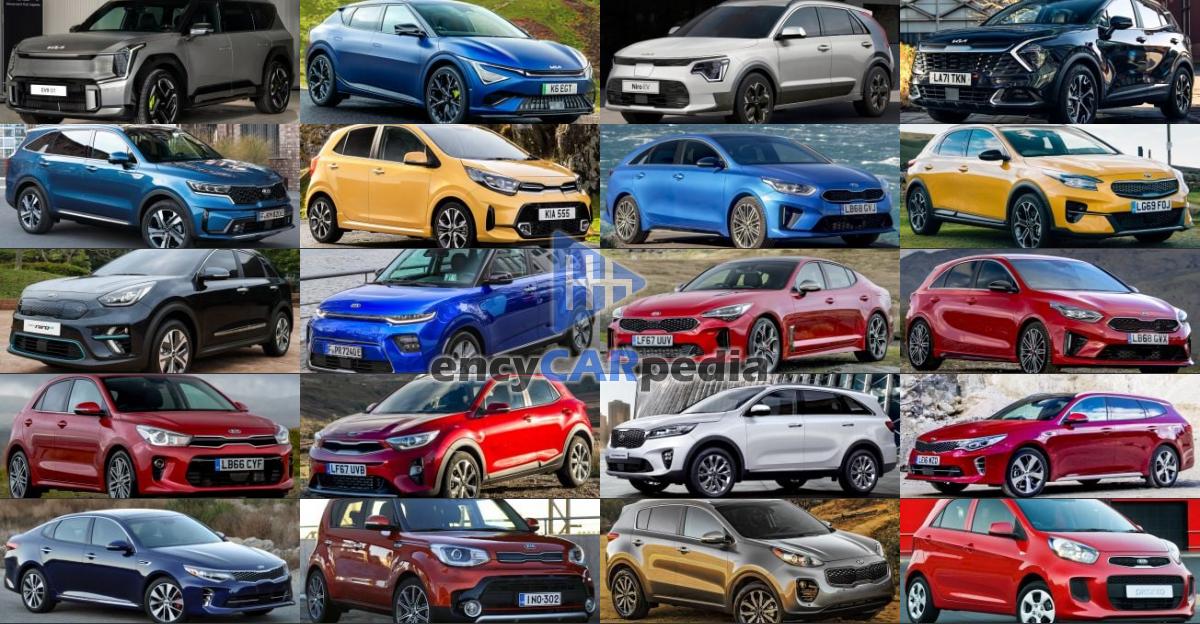 All Current Kia Models - encyCARpedia