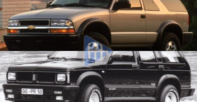 All Chevrolet Blazer Generations - encyCARpedia