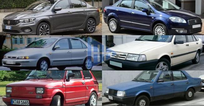All Fiat Saloon Models - encyCARpedia