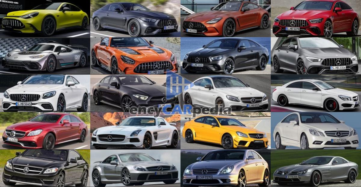 Todos Mercedes Coupé Modelos - encyCARpedia