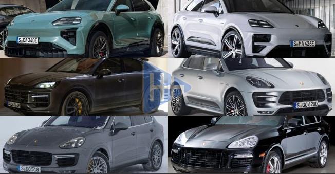 All Porsche SUV & MPV Models - encyCARpedia