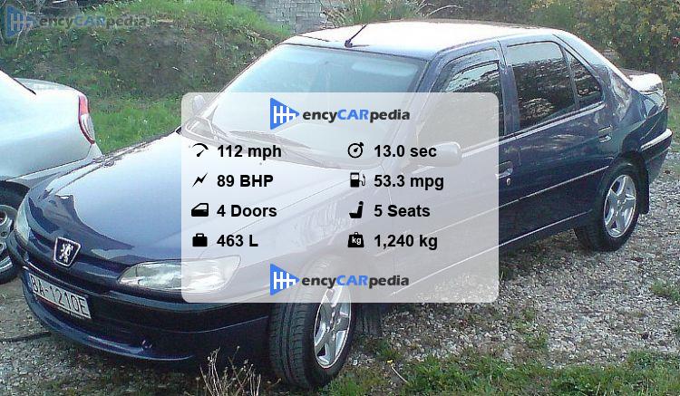 Peugeot 306 2.0 HDi Style specs (1999-2001), performance, dimensions ...