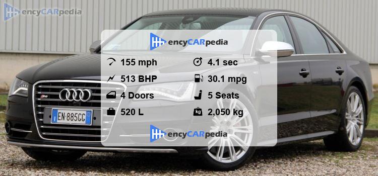 Audi S8 cod quattro (D4) specs (2013-2017), performance, dimensions ...