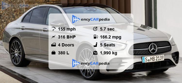 Mercedes E 300 e (W213) specs (2020-2023), performance, dimensions ...