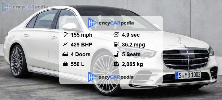 Mercedes S 500 4MATIC L (V223) specs (2021-2026), performance ...