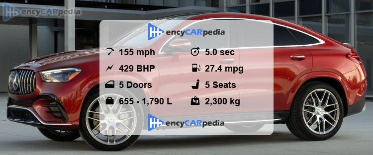 Mercedes AMG GLE Coupé 53 4MATIC+ (C167) specs (2023-present ...