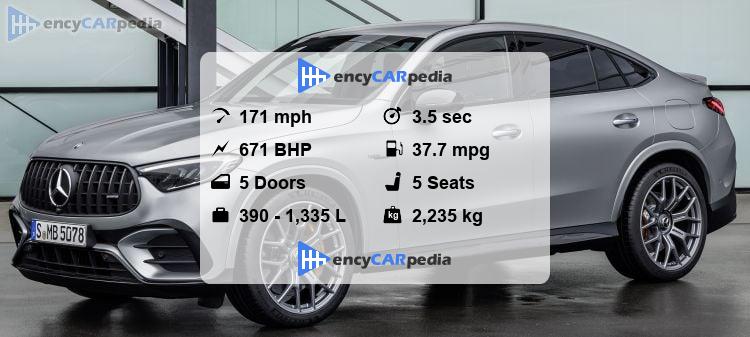 Mercedes AMG GLC Coupé 63 S E PERFORMANCE (C254) specs (2023-present ...