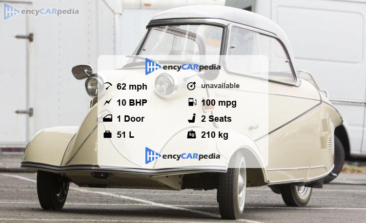 Messerschmitt KR200 specs (1955-1964), performance, dimensions ...