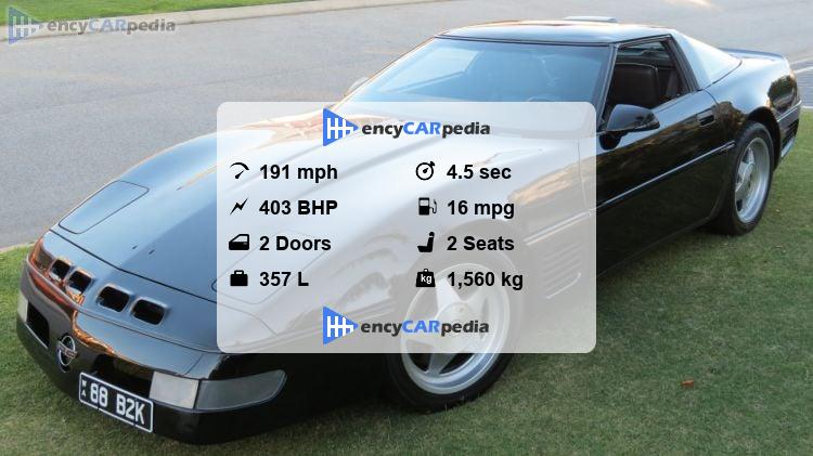 Chevrolet Callaway Corvette B2K (C4) specs (1987-1991), performance ...