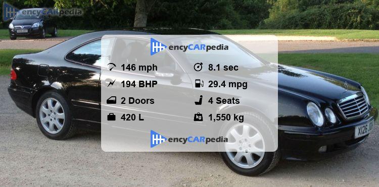 Mercedes CLK 230 Kompressor (C208) specs (2000-2002), performance ...