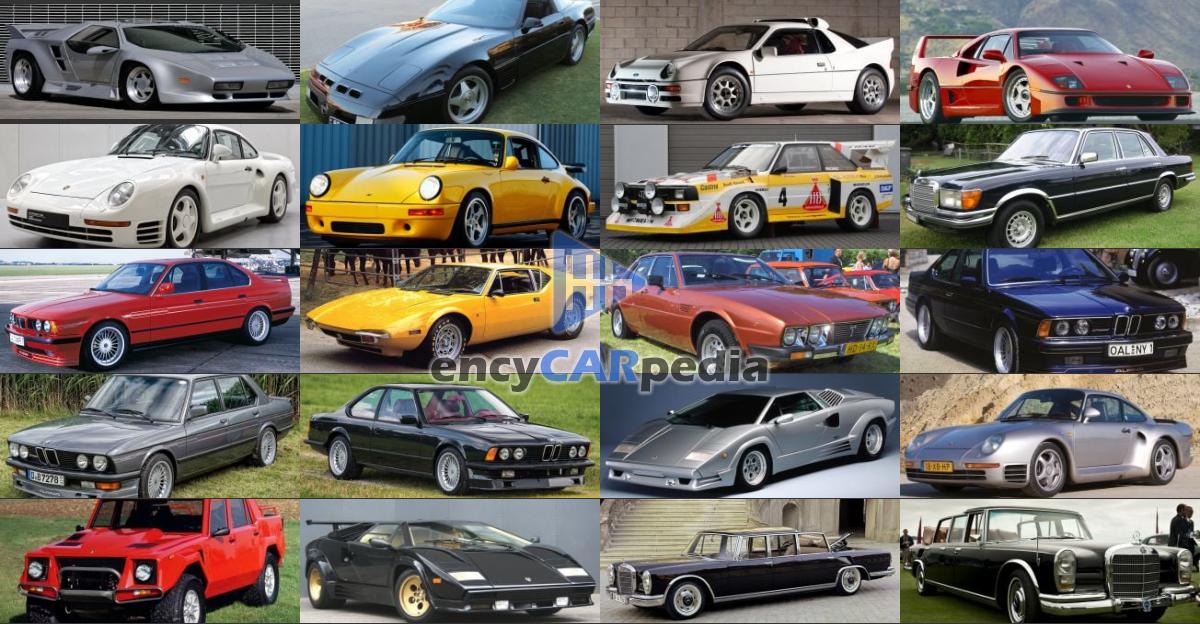 The Highest Torque Cars From The 1980s Top 20 - encyCARpedia
